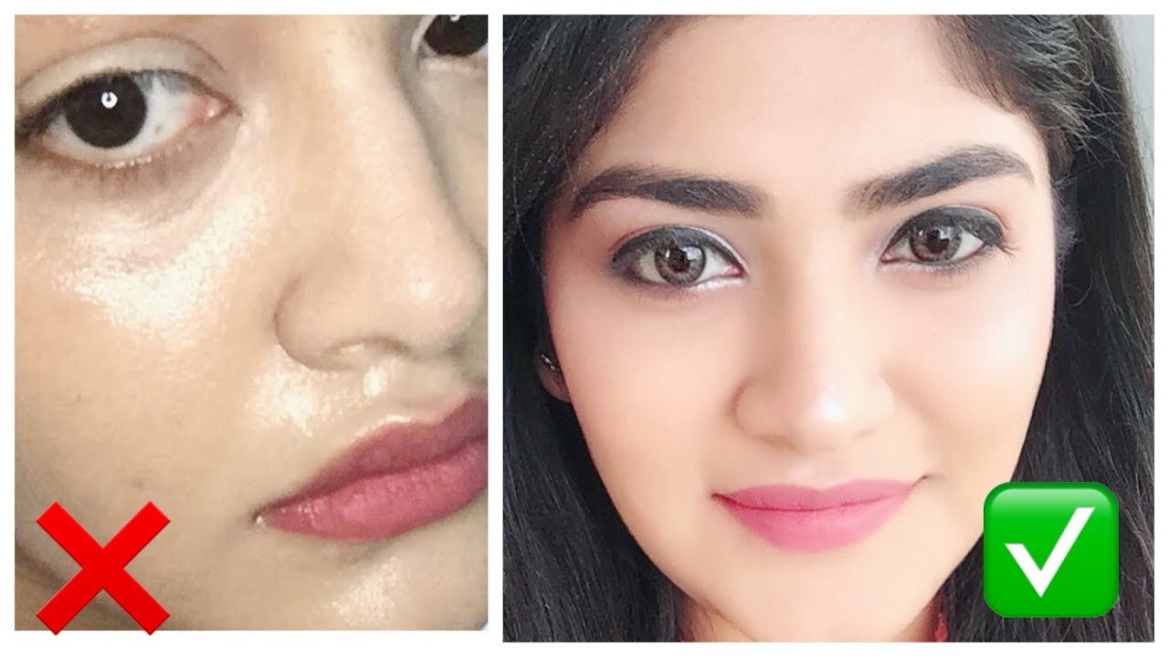 How to apply base make up for Indian skin ! Summer makeup| sweat proof ...