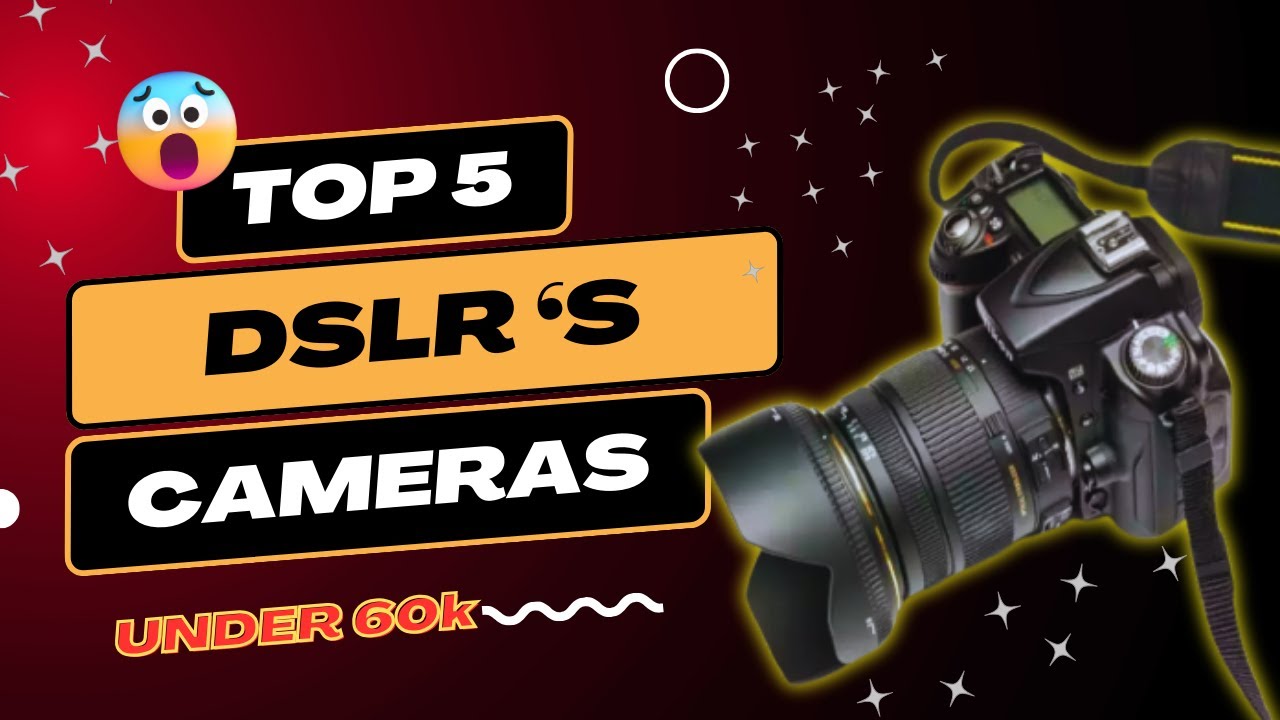 5 Best DSLR's For Beginners Under 60k | Gadgets Funkit - YouTube