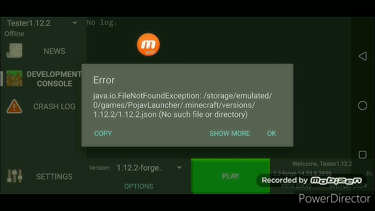 Pojav launcher how to fix forge 1.12.2 not working - YouTube