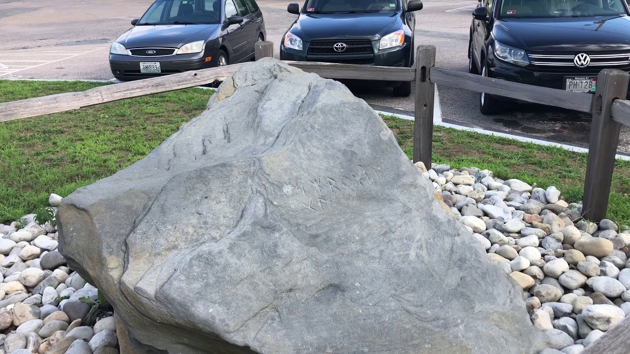 The Narragansett Runestone - #nehssie - YouTube