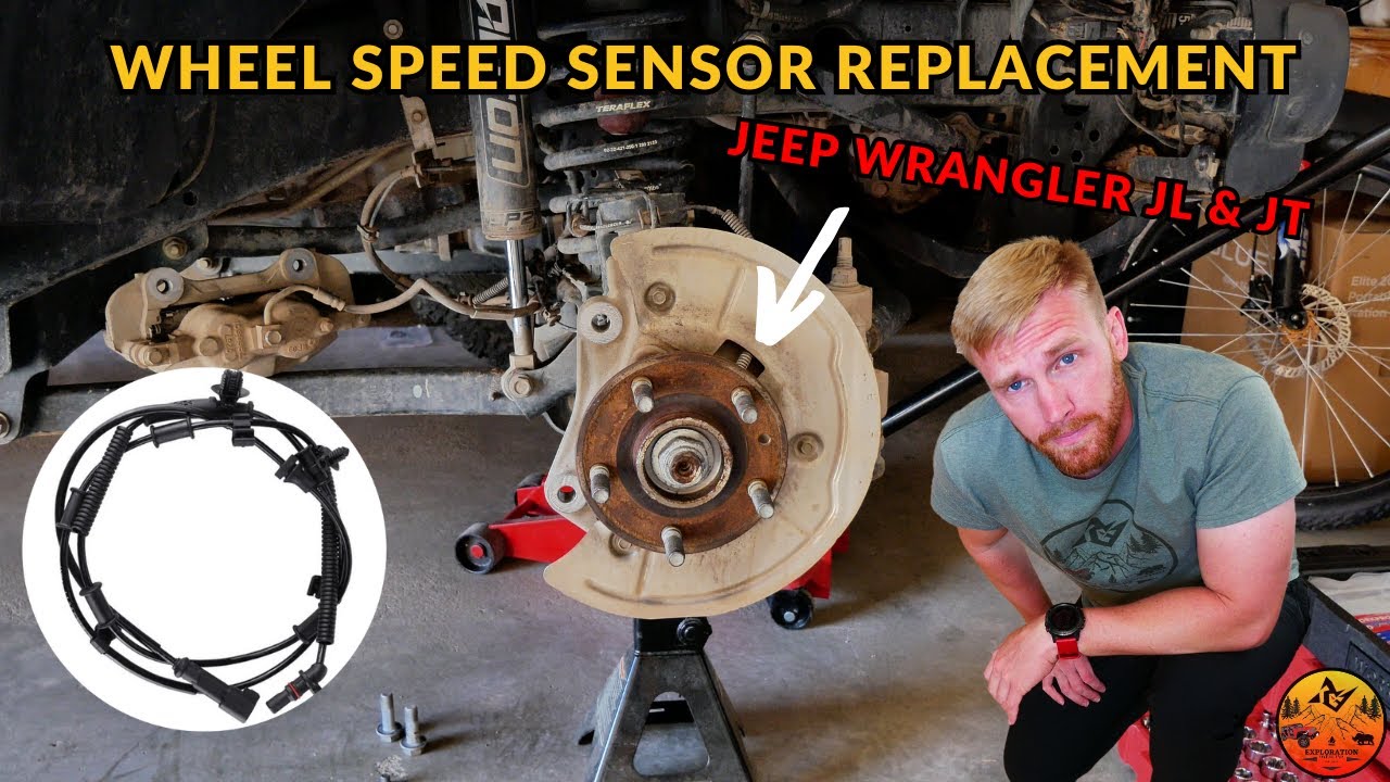 Jeep Wrangler Wheel Speed Sensor Replacement: A How-To Guide - YouTube
