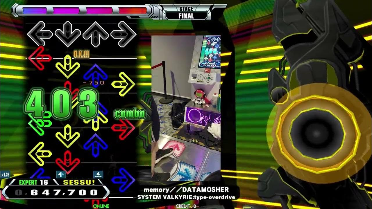 [DDR A3] memory／／DATAMOSHER (ESP-16) 997,260 - YouTube