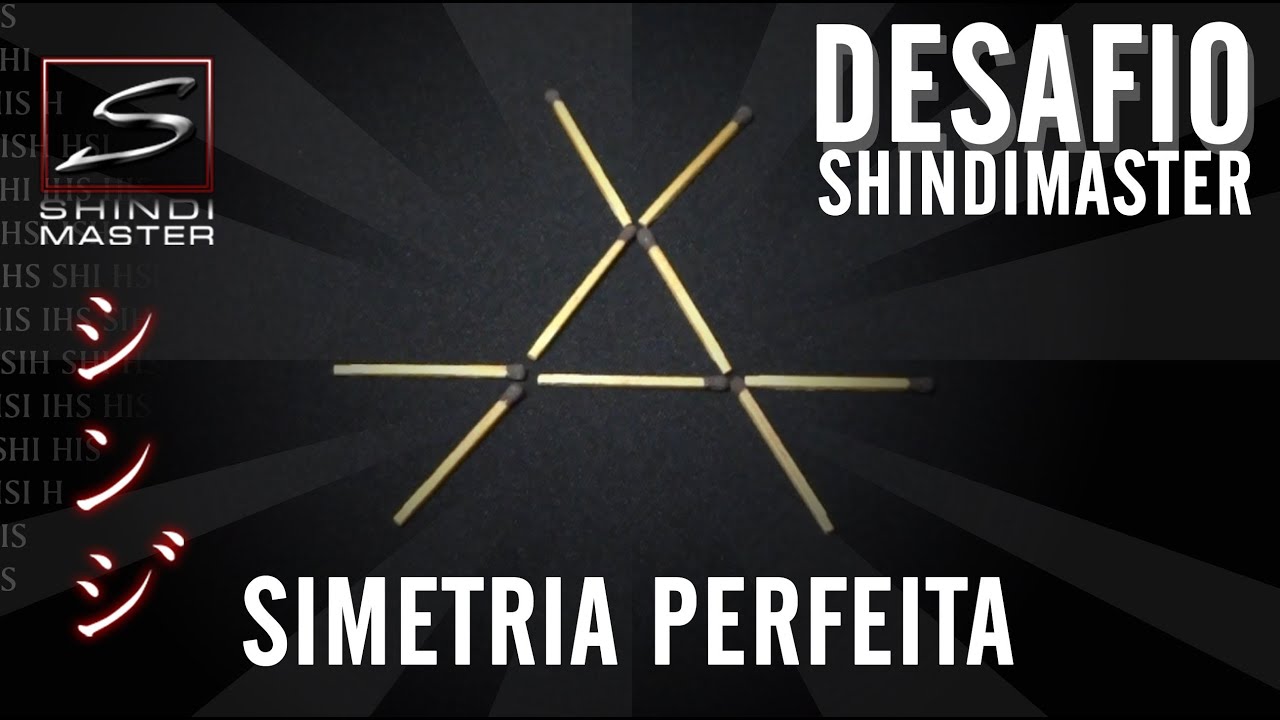 Desafio da simetria perfeita com palito - toothpick challenge tutorial ...