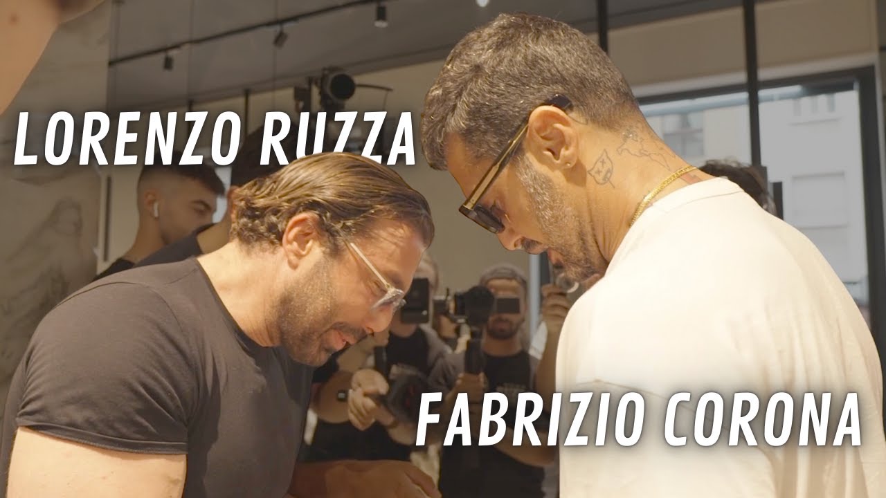 COSA FABRIZIO CORONA PENSA DAVVERO SU LORENZO RUZZA: ECCO LA VERITÀ - YouTube