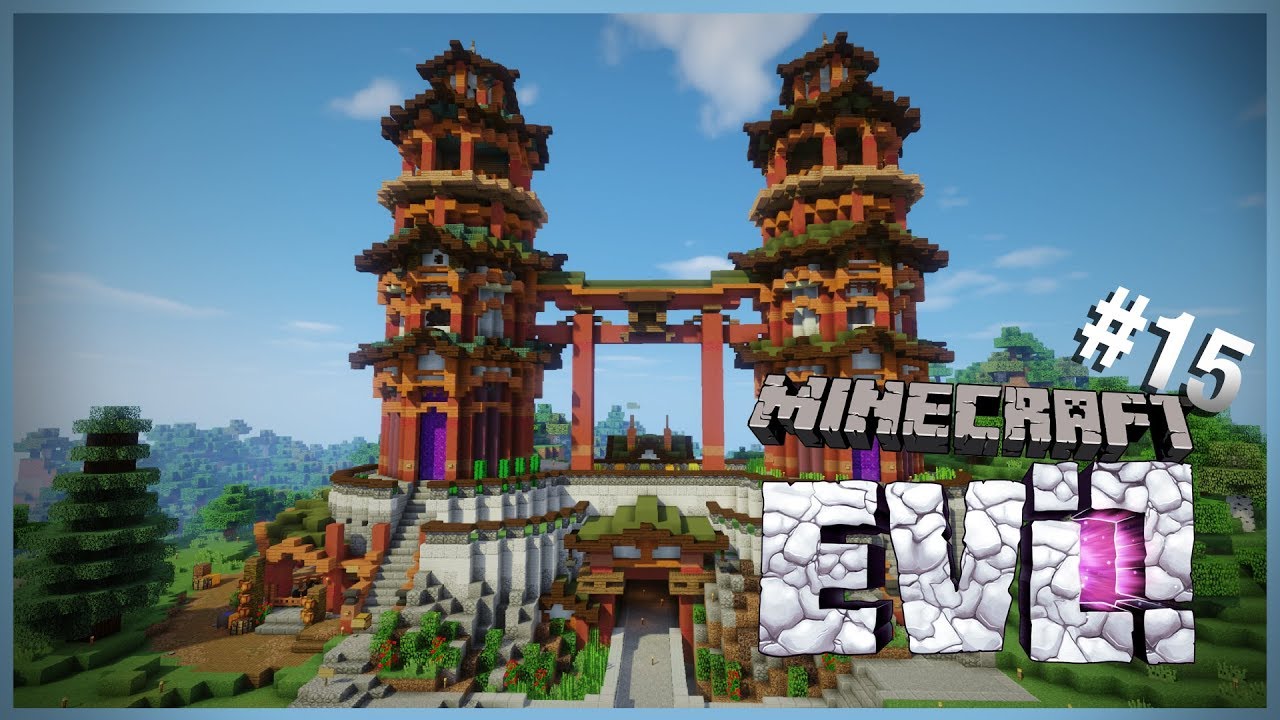 MINECRAFT EVO: Base Expansion, Shops and Technical Difficulties! New ...