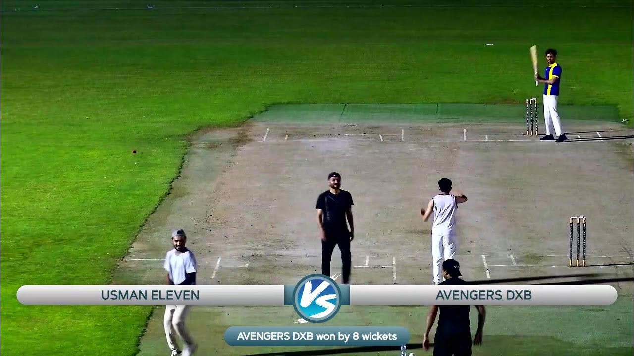 Usman Eleven vs Avengers DXB | MCC Cricket League Season II By AL Nawab Restaurant - YouTube