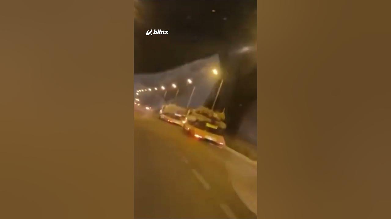 مقطع متداول يُظهر توجه عدد كبير من الدبابات الإسرائيلية إلى حدود قطاع