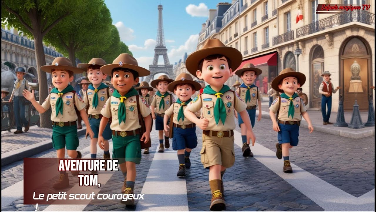 Devenir scout! Découvrez l'art du scoutisme avec Tom, le petit scout! # ...