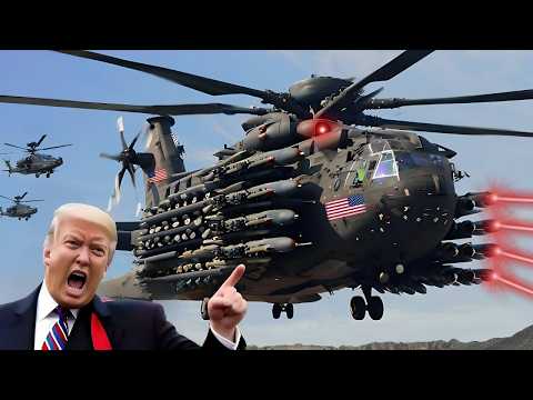 13 minutes ago! The world's first US laser helicopter destroyed a North Korean military airport