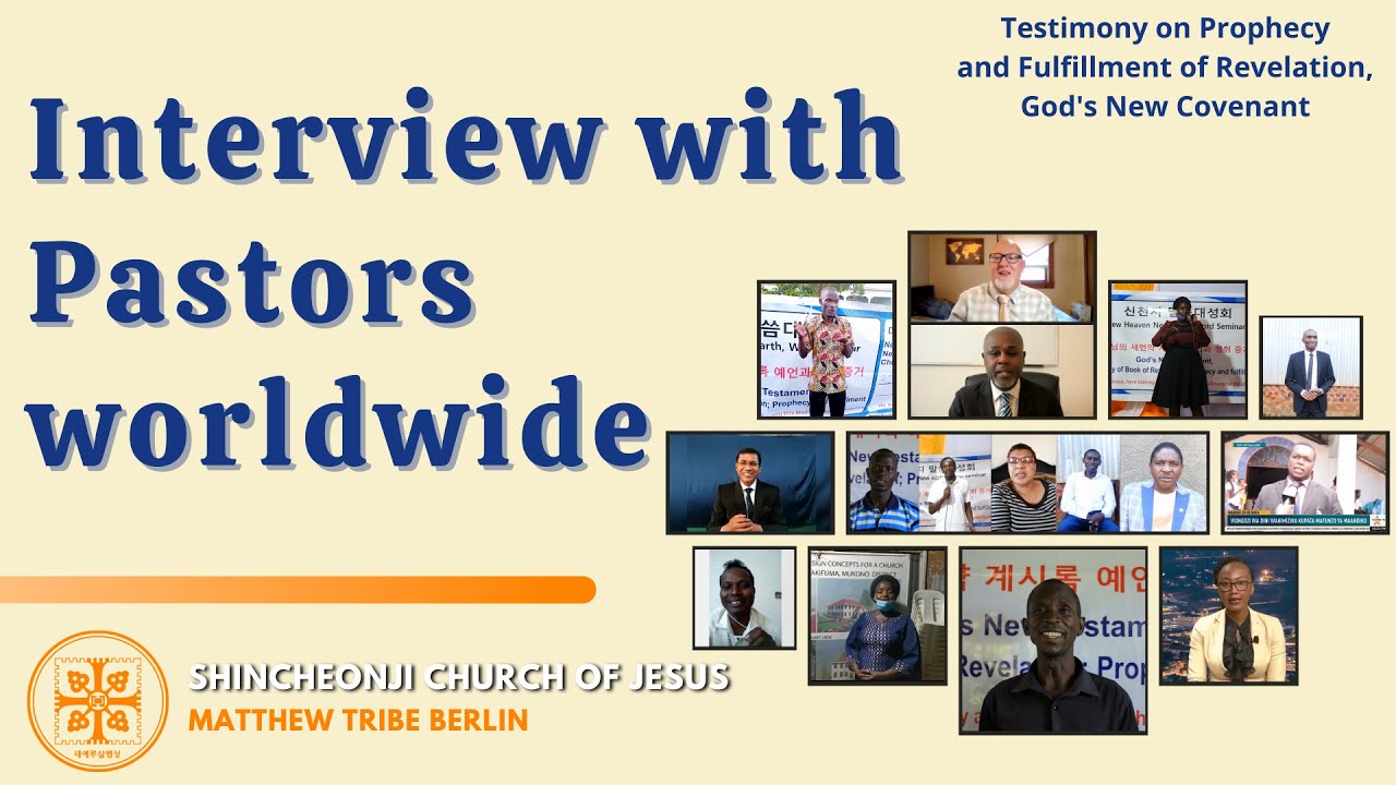 Great praise from global pastors who watched Shincheonji Online Seminar ...