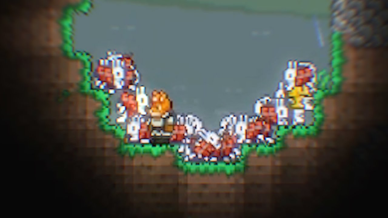 INFINITE TNT BUNNIES?! (Terraria Randomizer Mod) - YouTube