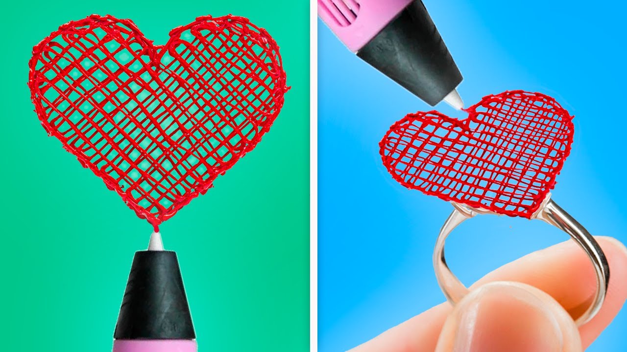 3D Pen Crafts That Look Amazing! Funny Back To School Hacks With 3D Pen ...