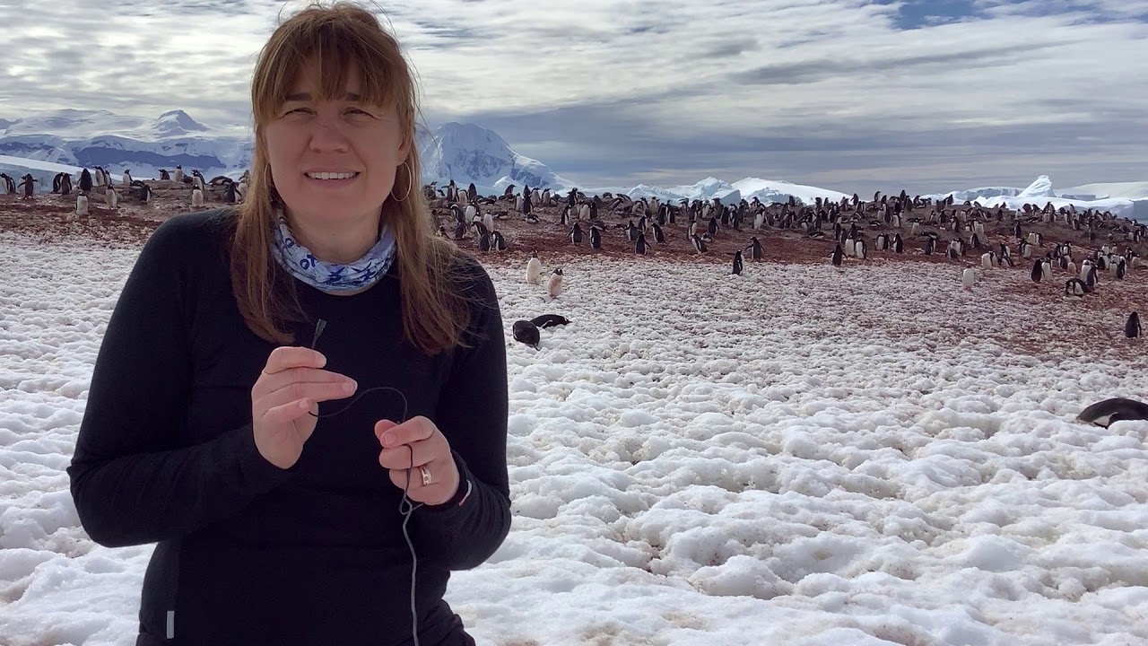 100 women in Antarctica climate story – Dr Justine Shaw - YouTube