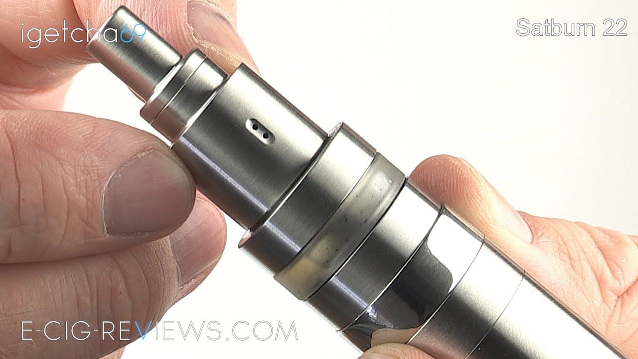 REVIEW OF THE SATBURN 22 GENESIS ATOMISER BY SATBURN - YouTube