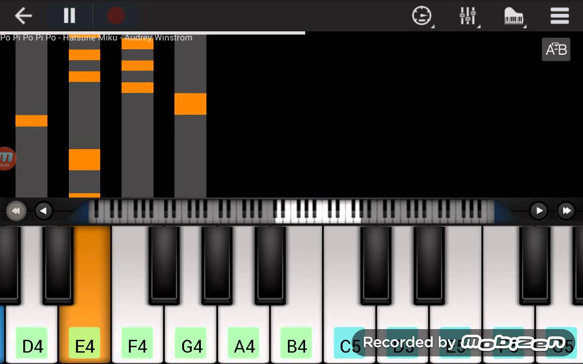 Popipo piano, think I got it - YouTube