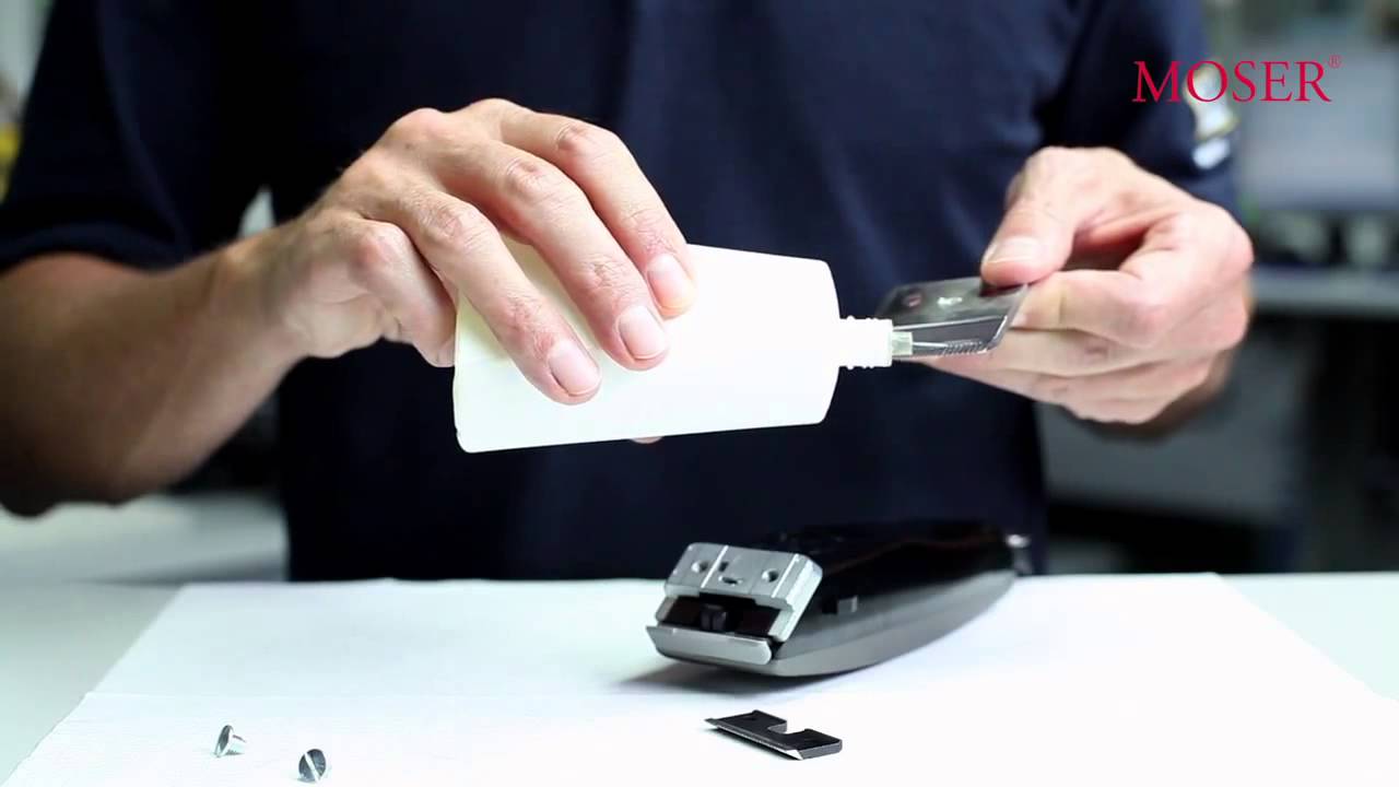 Уход за машинкой для стрижки Moser Primat Type 1230 - YouTube