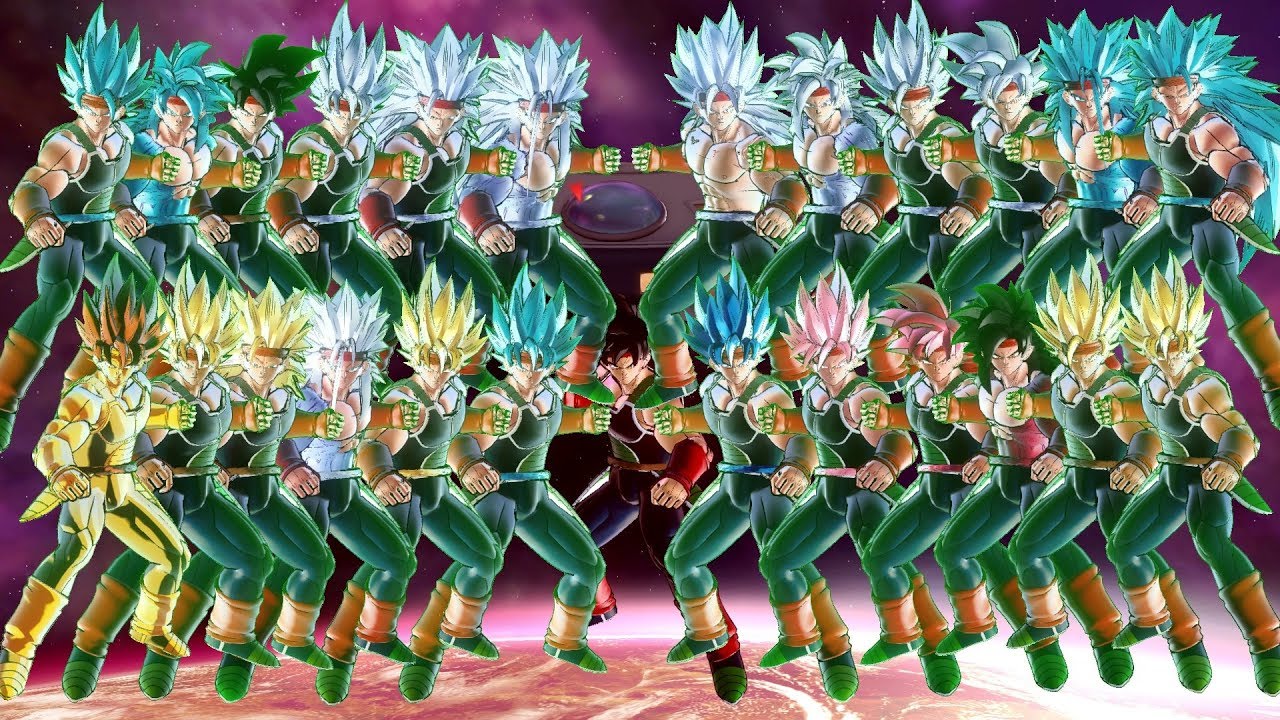 Dragon Ball Xenoverse 2: Mod Bardock (24 Transformations) V2 - YouTube
