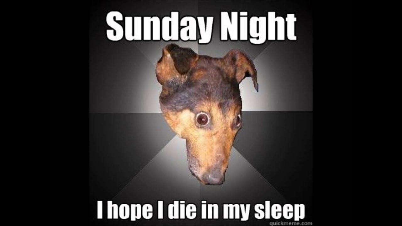 Sunday Night Depression - YouTube