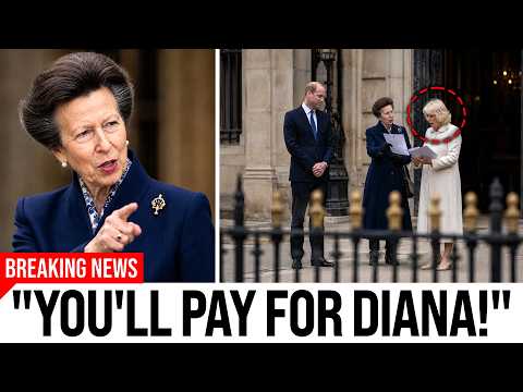Princess Anne TAKES DOWN Camilla To Avenge Diana! — Her Move STUNNED All Of Britain, Even William