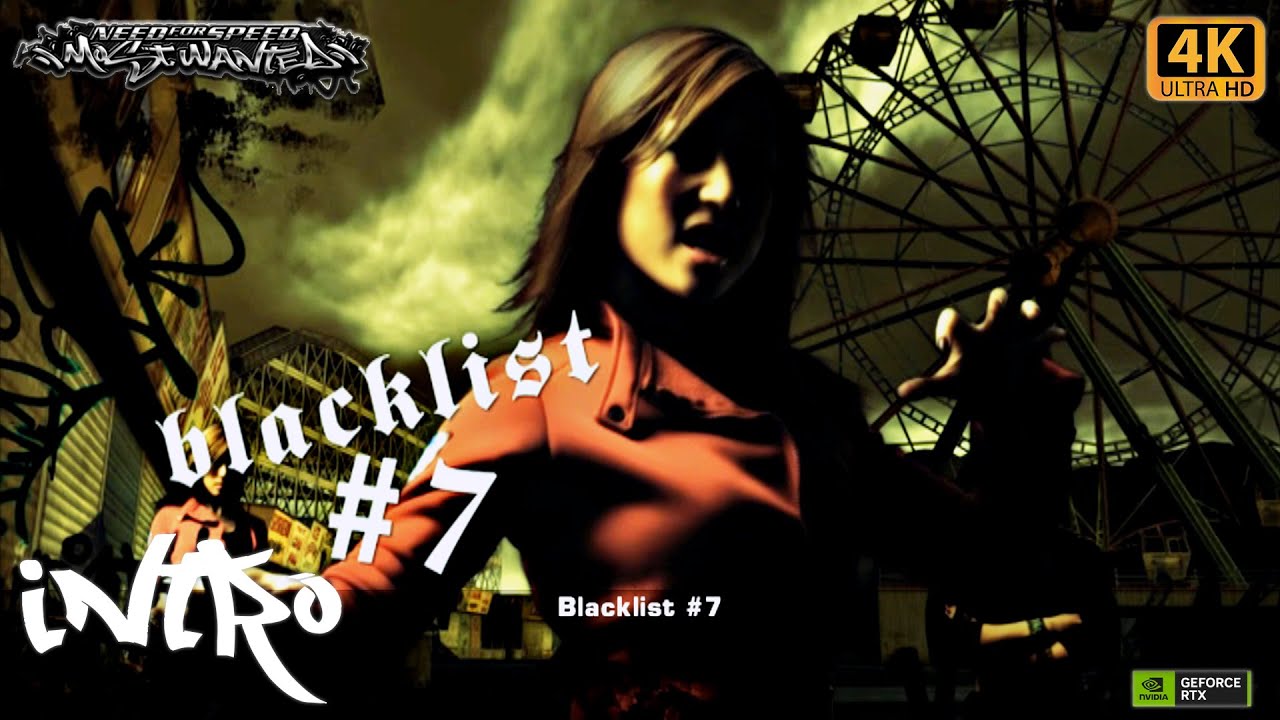 Need For Speed: Most Wanted - Blacklist #7 Kaze - Intro and Race Intro ...