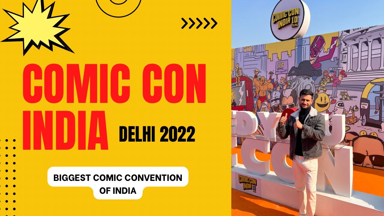 Comic Con India Delhi 2022🦸🏻‍♂️ An Amazing Experience🔥🔥 Zakir khan ...