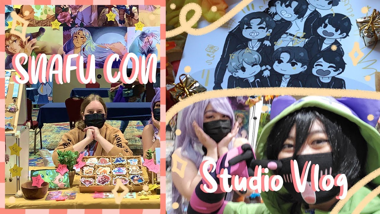 SNAFU Con Artist Alley, Shop Update, and more~! - YouTube