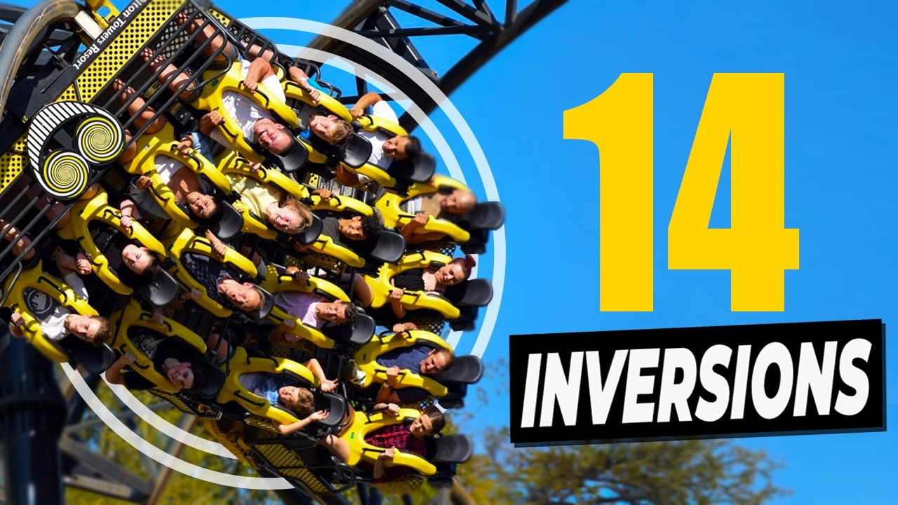 Comparing ALL 14 INVERSIONS on THE SMILER!!! - YouTube