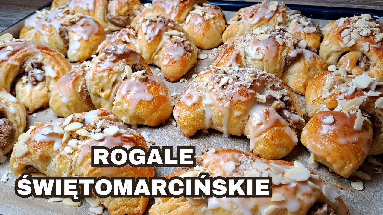 ROGALE ŚWIĘTOMARCIŃSKIE - najlepszy przepis! Smaczniejsze niż z ...