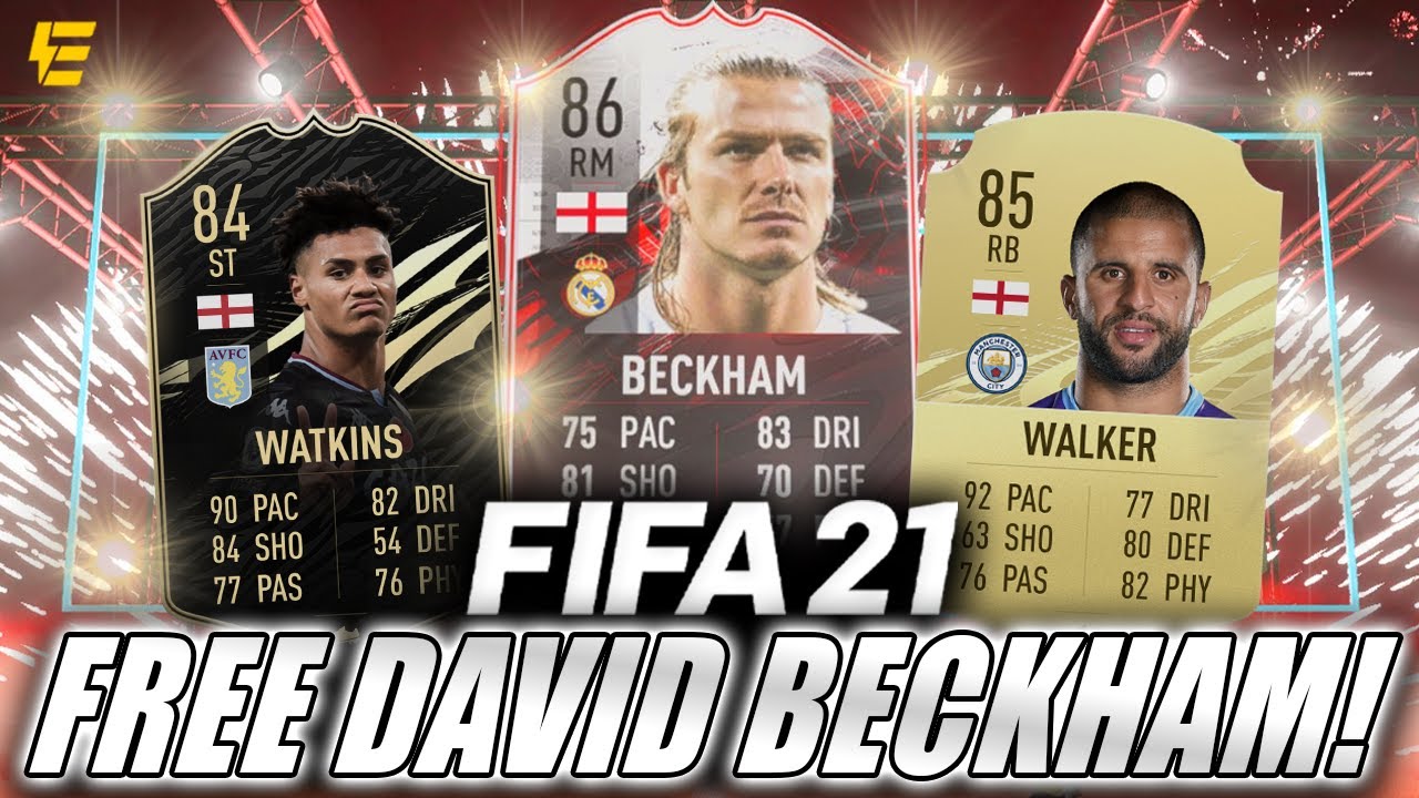 FIFA 21 FREE DAVID BECKHAM CARD! | TRADING TO GLORY #17 | FIFA 21 ...