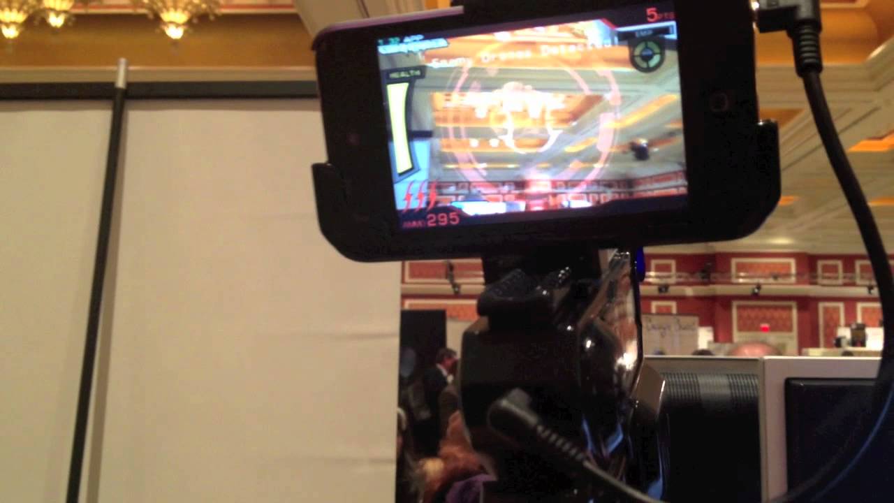 Cult of Mac Plays AppGear's Elite Command AR at CES 2012 - YouTube