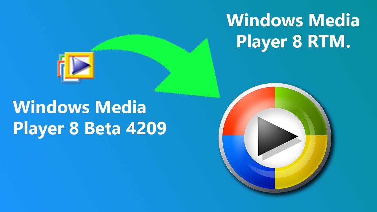 Actualizando Windows Media Player 8 Beta Build 4209 a Windows Media ...