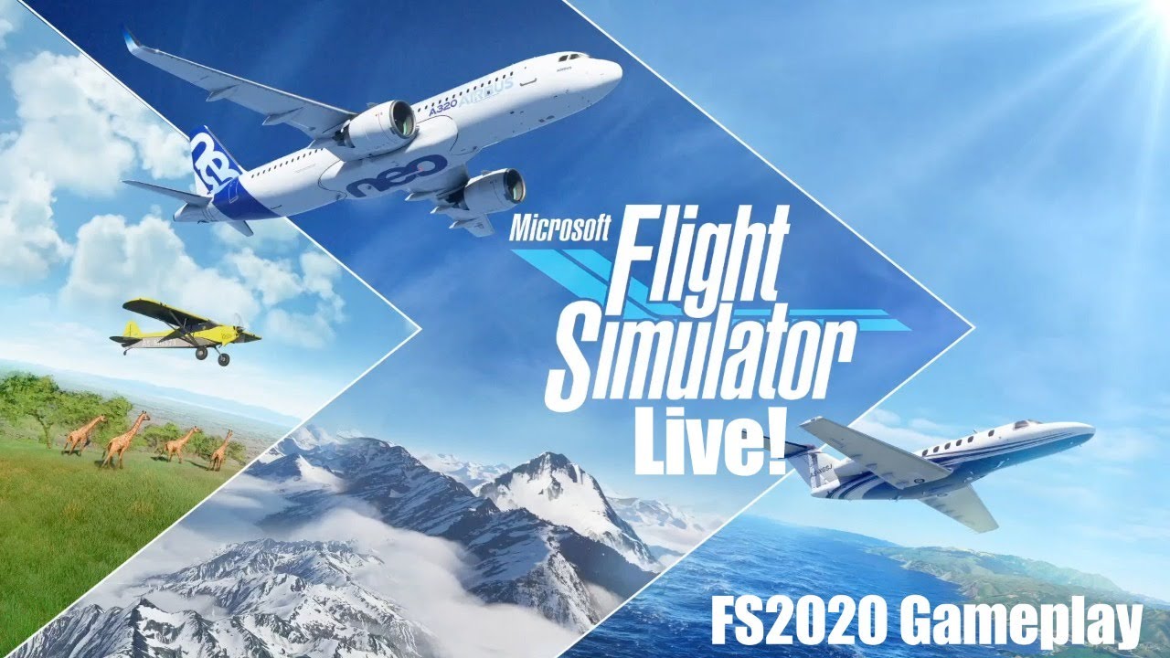 Flying Around In Flight Simulator! | Testing A New Head Tracking Tool ...