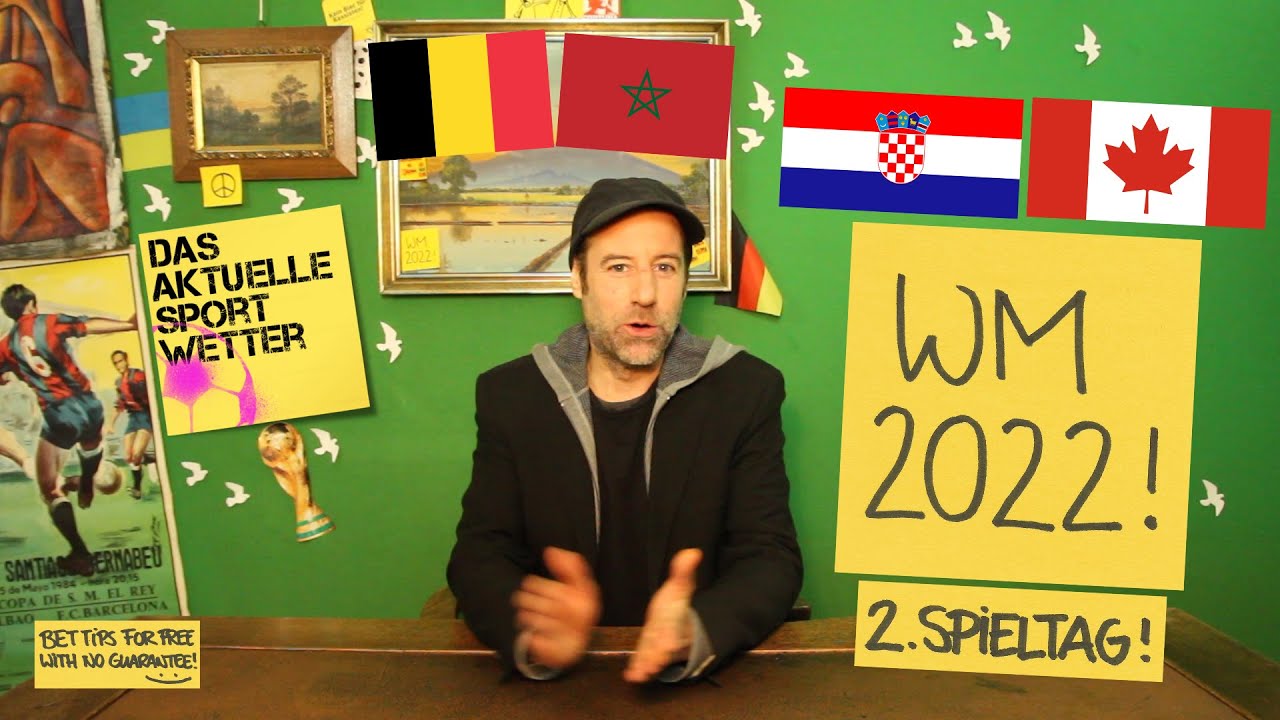 Sportwetten WM 2022 Katar | Kroatien- Kanada & Belgien- Marokko ...