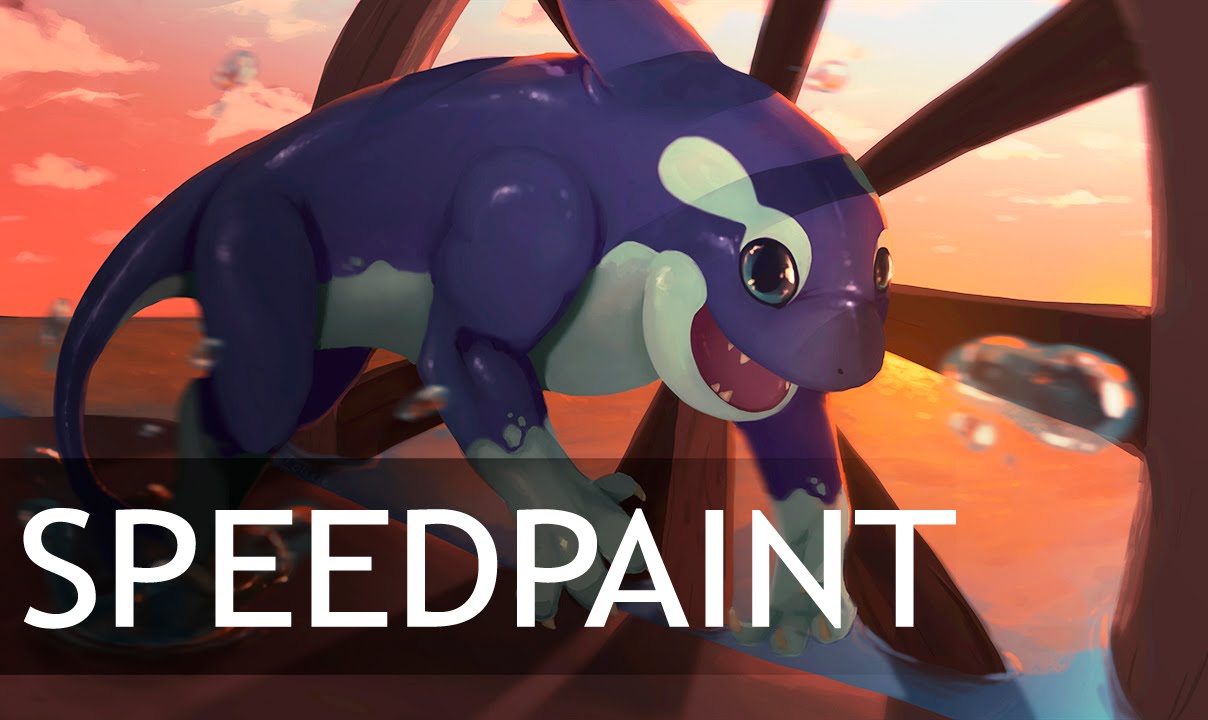 Orcane (Rivals of Aether) - [Speedpaint] - YouTube