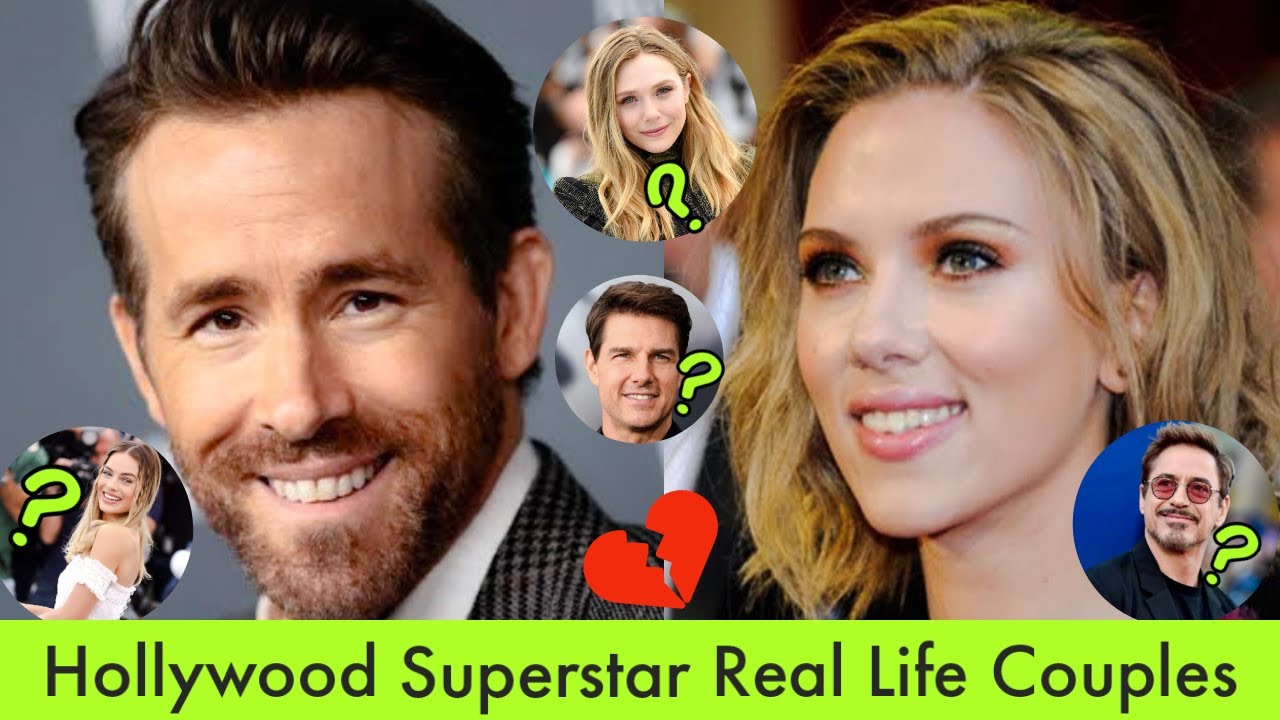 Hollywood Famous Superstar real life Couples - YouTube