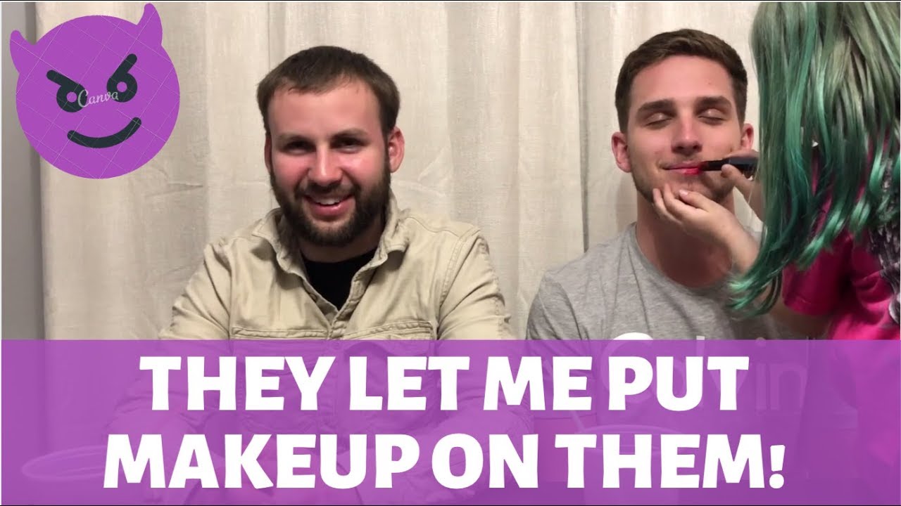 WE DID A FUNNY MAKEUP CHALLENGE - YouTube