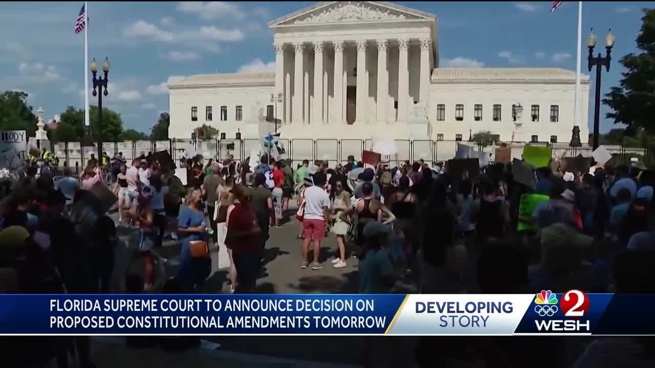 Florida Supreme Court set to make decisions on 2 major amendments ...