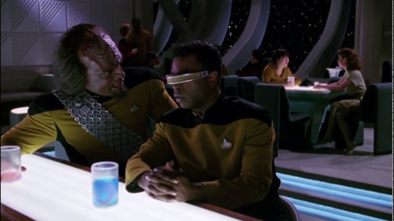 Worf with some advice - YouTube
