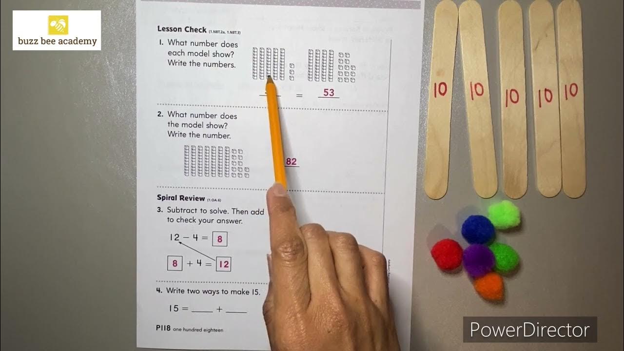 Go Math: 1st Grade Chapter 6.8 Homework and Practice Common Core Math ...
