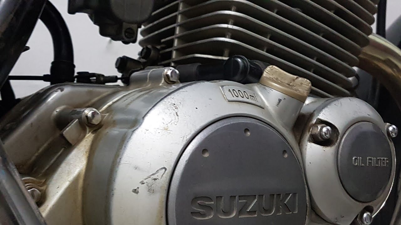 Turun mesin Suzuki Thunder Estimasi Piston Rante keteng dalam - YouTube