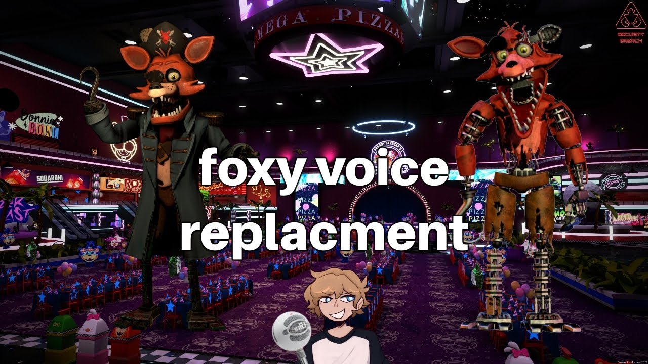 foxy voice replacment for roxy - YouTube