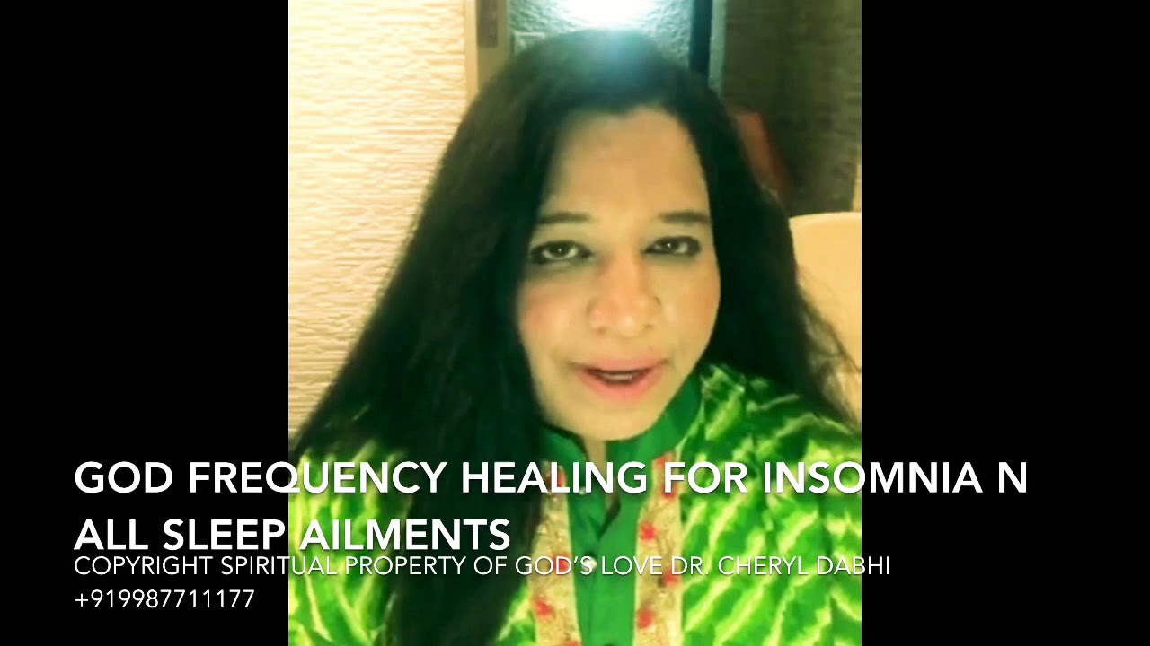 God Frequency Healing for insomnia, sleep apnea, sleep disorders, sleep ...