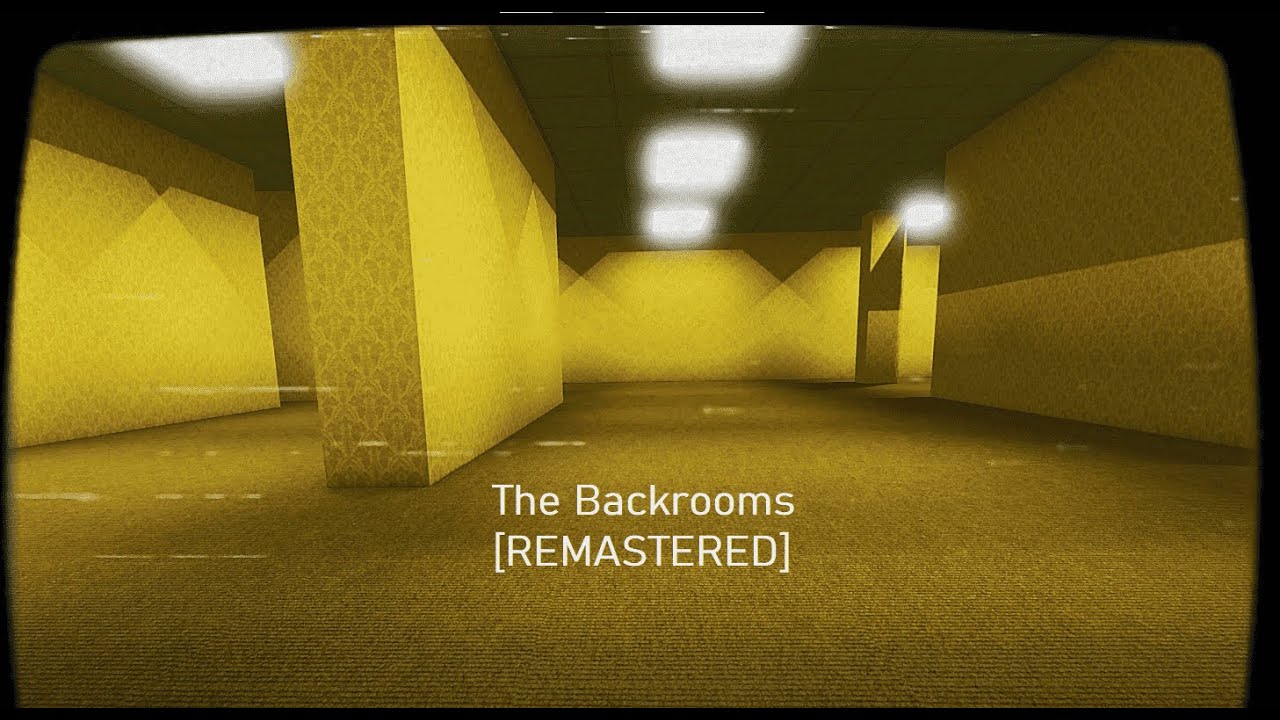 The Backrooms [REMASTERED] Roblox - YouTube
