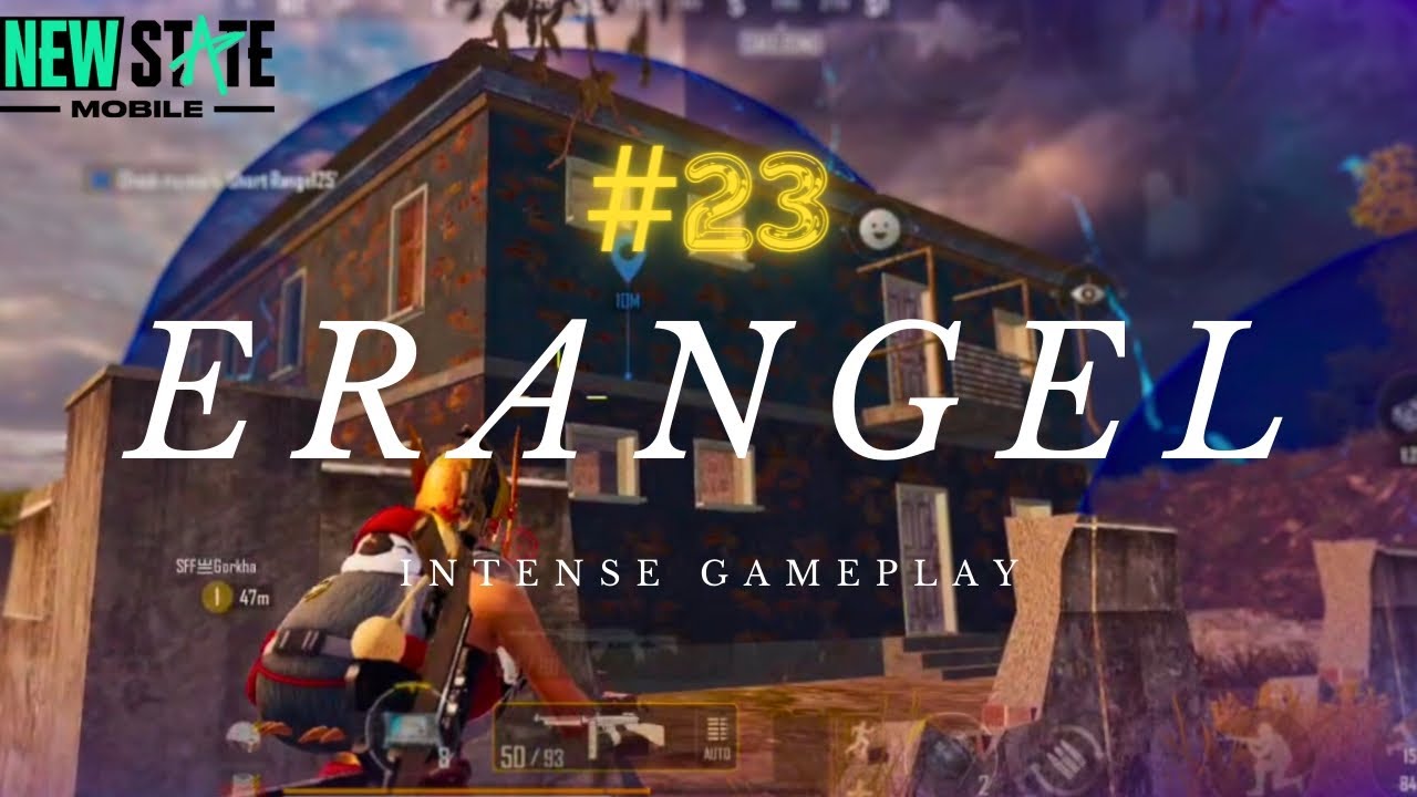 Intense Erangel Map Gameplay | New State Mobile - YouTube