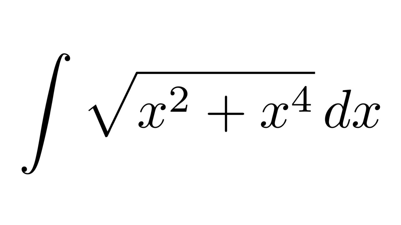 Integral Of Sqrt x 2 x 4 substitution YouTube
