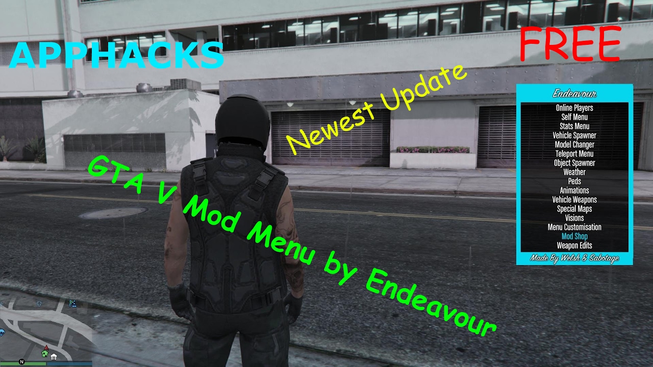 GTA V Mod Menu [Free] - YouTube