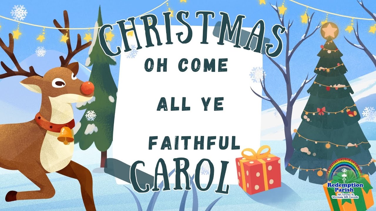 Oh come all ye faithful ....2024 Christmas Carol Service - YouTube