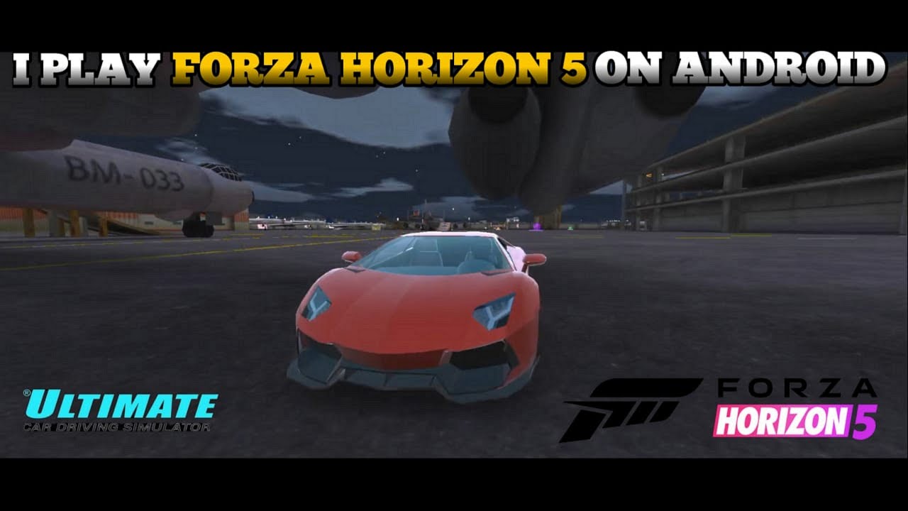 I PLAY FORZA HORIZON 5 ON ANDROID - YouTube