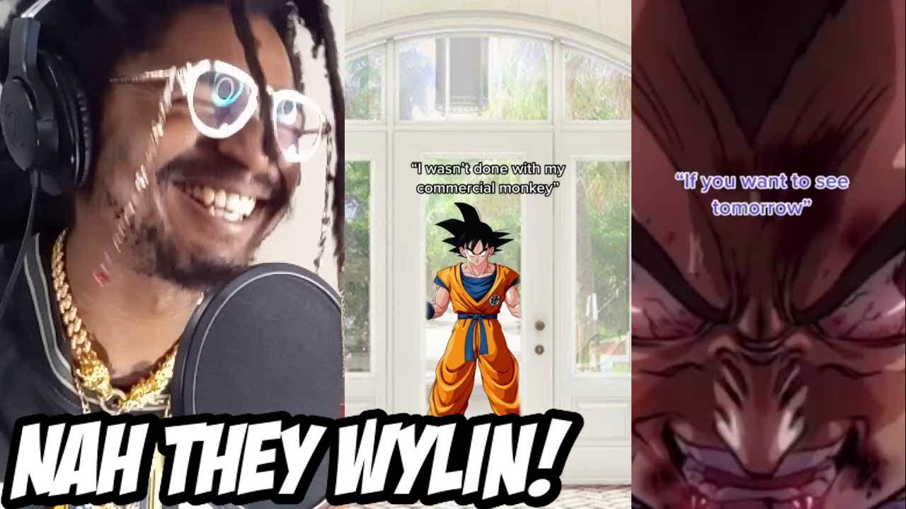 Try NOT to LAUGH fr ayoo!😂 WHAT VEGETA' BARBER GOES THROUGH and GOKU ...