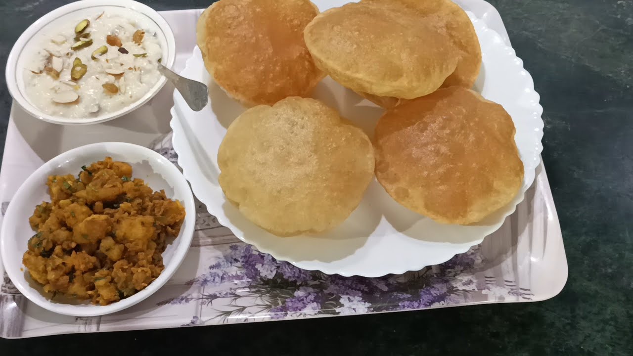 How to make kheer Puri | kheer puri Sabji Recipe | Kheer Puri Aloo Ki ...
